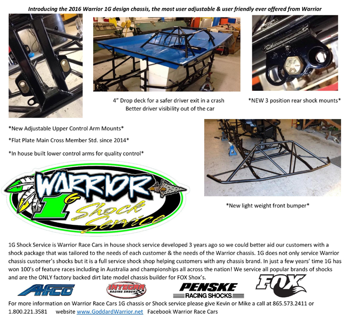 Goddard Performance Parts | Warrior Race Cars :: :: New Products